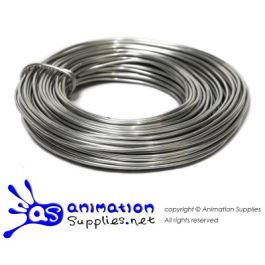 2mm Aluminium Wire - Armature Wire for Stop Motion and Model Making